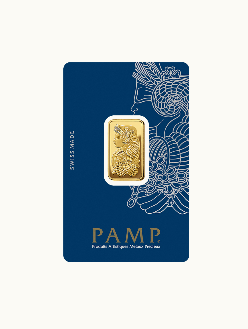Gold Minted Bar Aurious